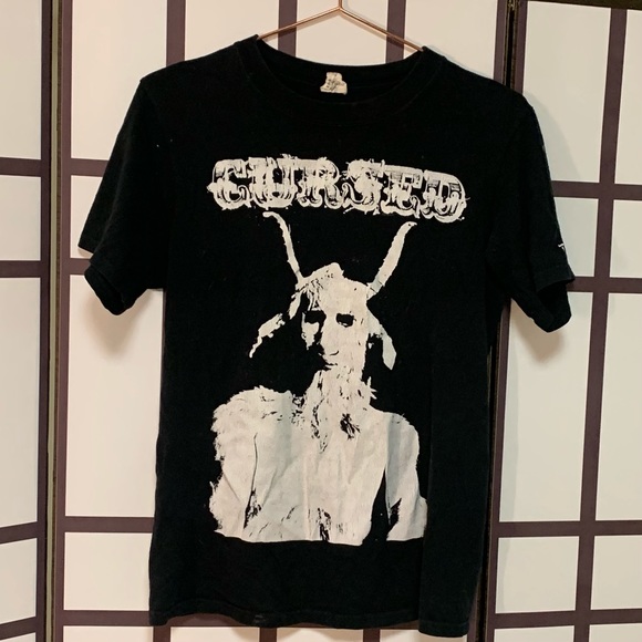 Anvil | Tops | Cursed Band Shirt Size Small | Poshmark